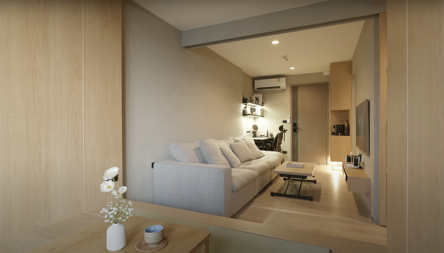 Căn hộ 33m2 được em gái thiết kế theo đúng thói quen sinh hoạt của anh trai